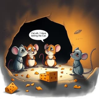 Belling the Cat | MoralFables.com