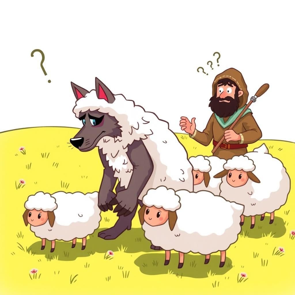 The Wolf in Sheeps Clothing | MoralFables.com